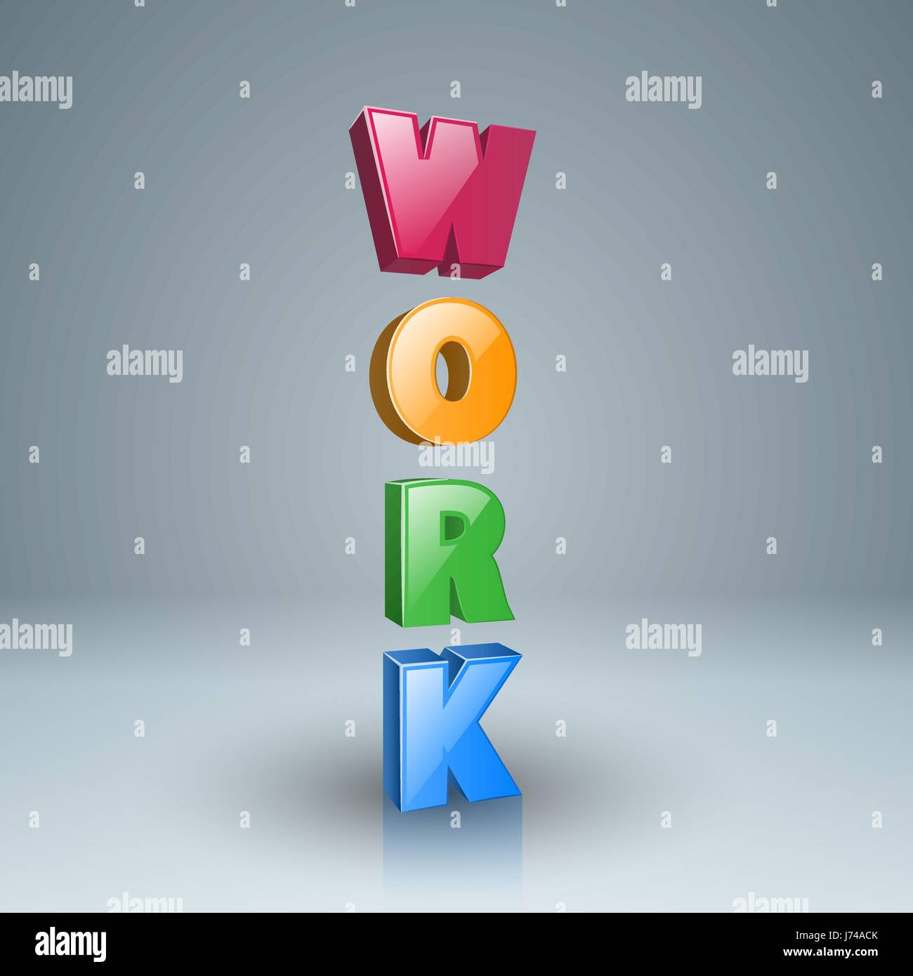 Work icon on the grey background Stock Vector Image & Art - Alamy