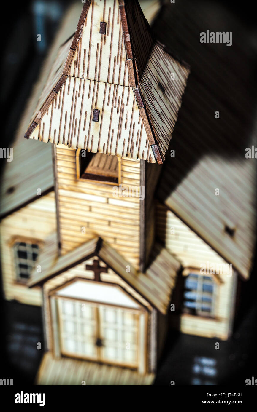 fantasy collectible medieval church Stock Photo - Alamy