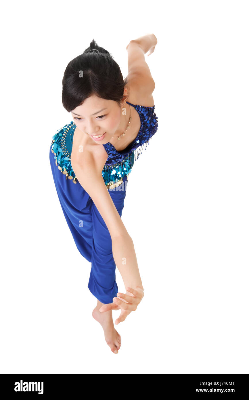 woman beautiful beauteously nice portrait dancer dancing girl dancing ...