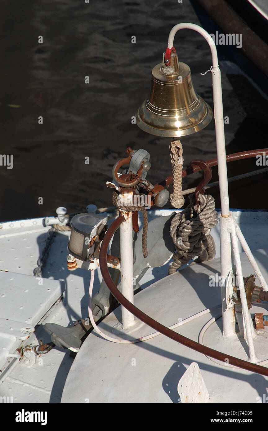 Retro boat bell hi-res stock photography and images - Alamy
