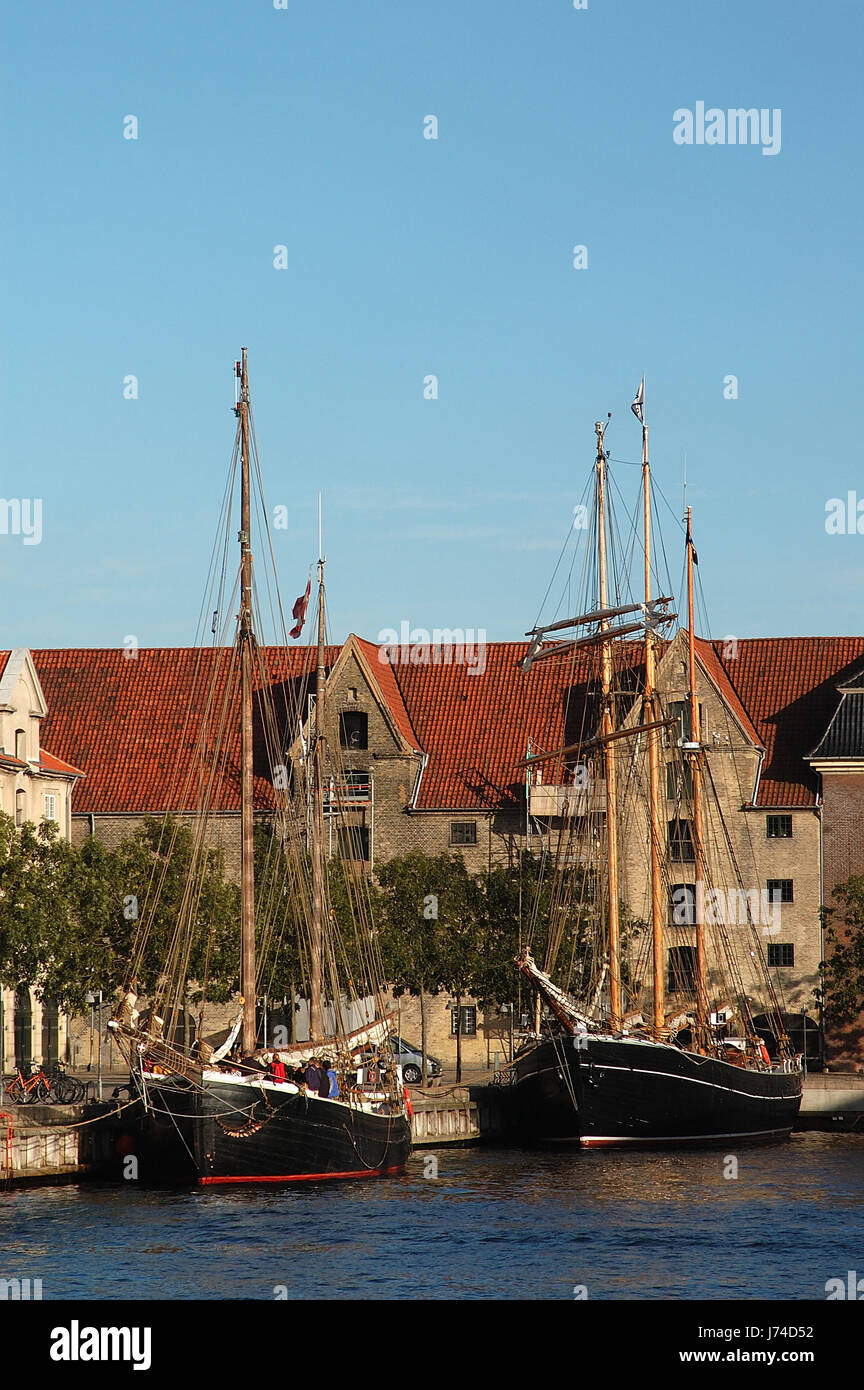 ships in copenhagen Stock Photo - Alamy
