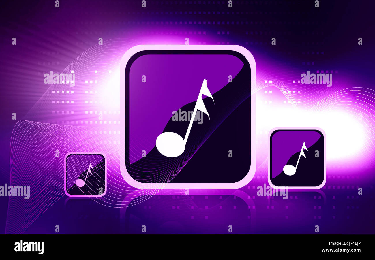 music emblem note icon pictogram symbol pictograph trade symbol ...