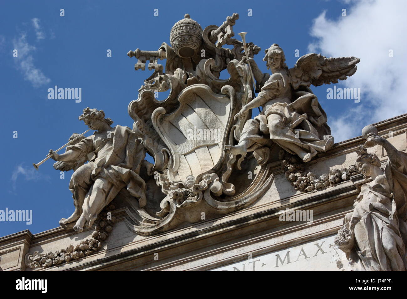 sightseeing Rome roma angel angels fountain emblem italy detail ...