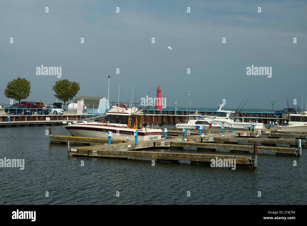 Kewaunee lighthouse hi-res stock photography and images - Alamy