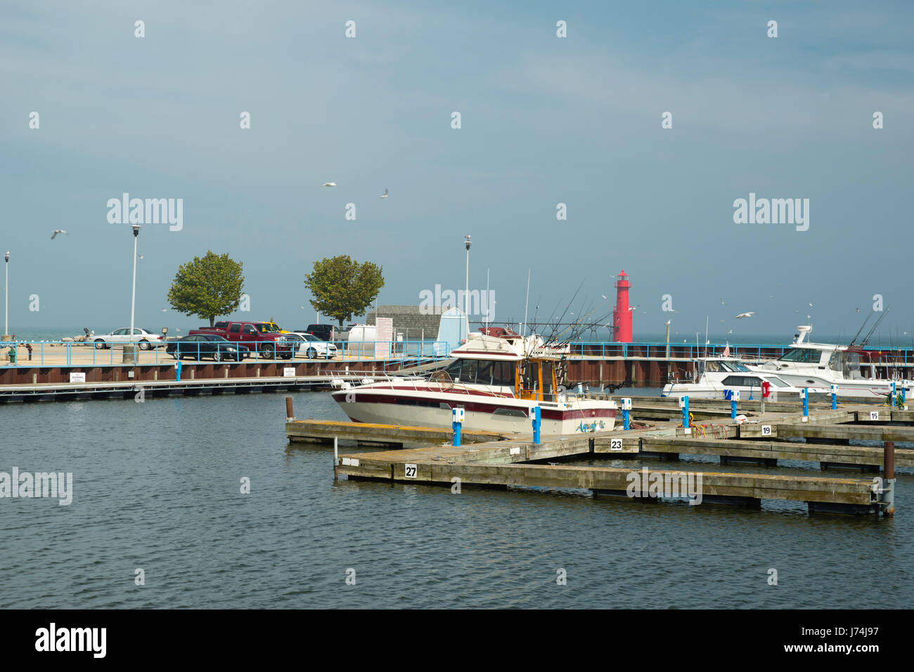 Kewaunee lighthouse hi-res stock photography and images - Alamy
