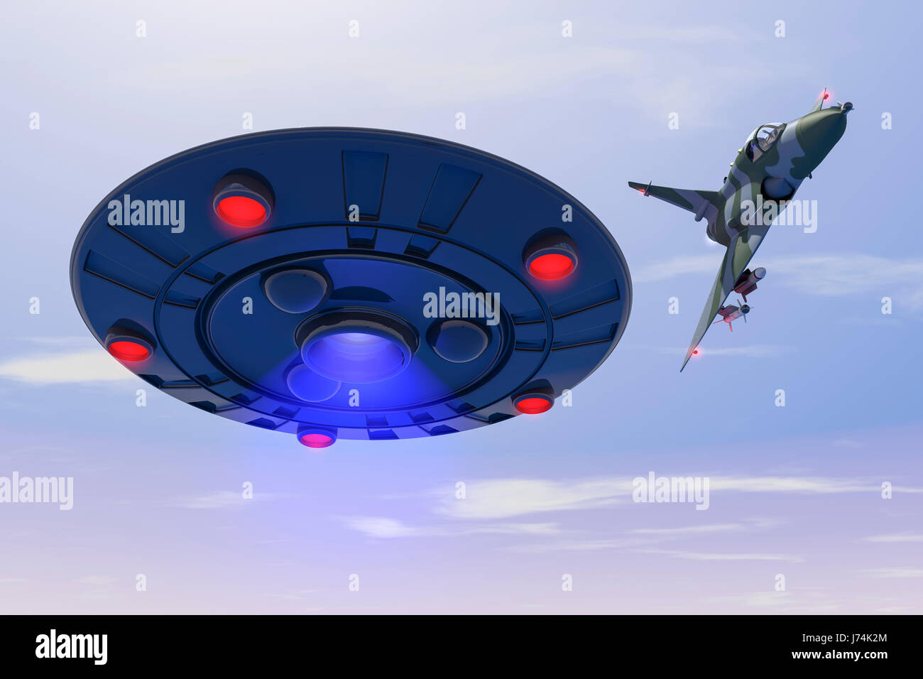 Extraterrestrial flying a plane hi-res stock photography and images - Alamy