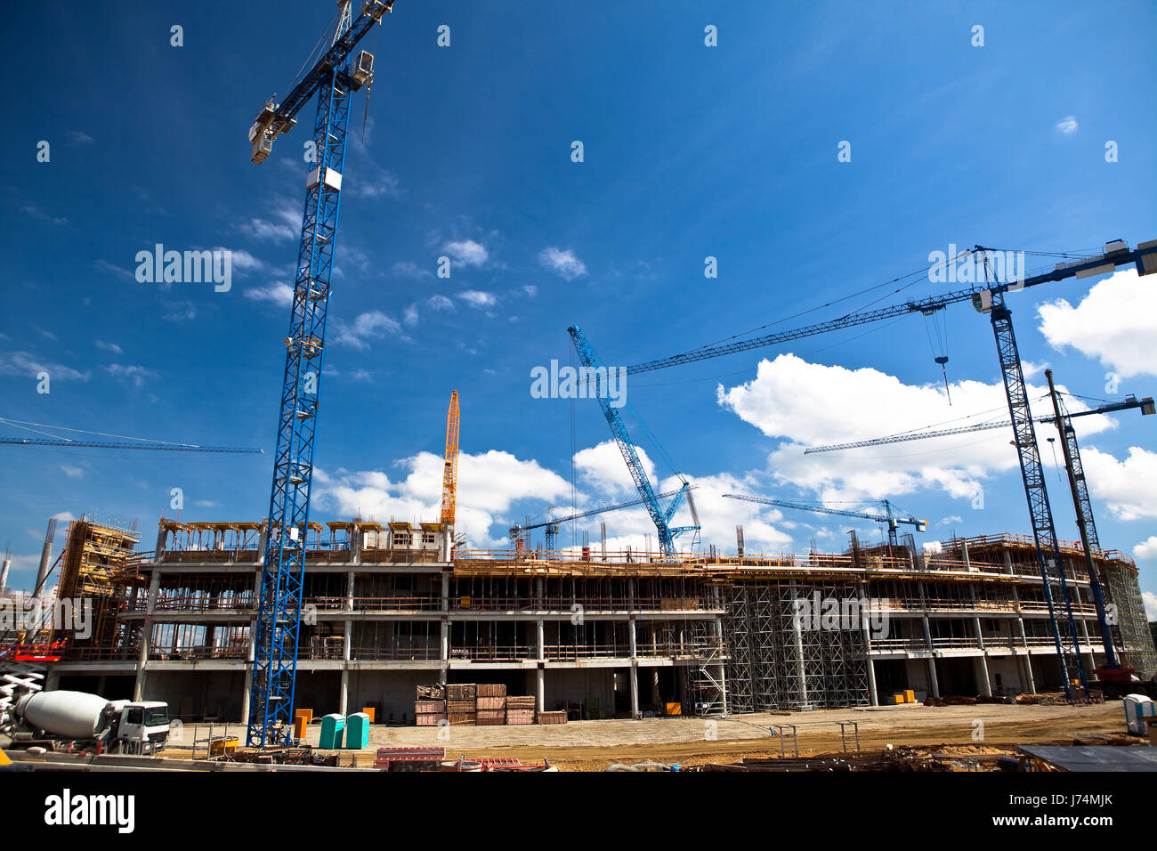 stadium scene location site sport sports soccer football construction ...