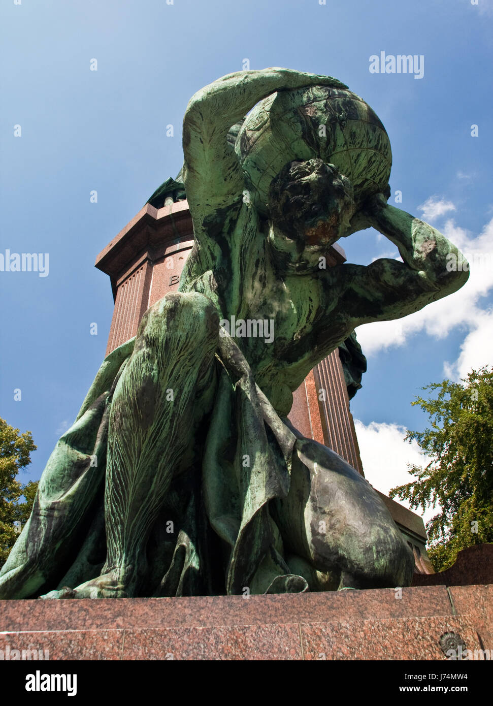 base figure of atlas Stock Photo - Alamy