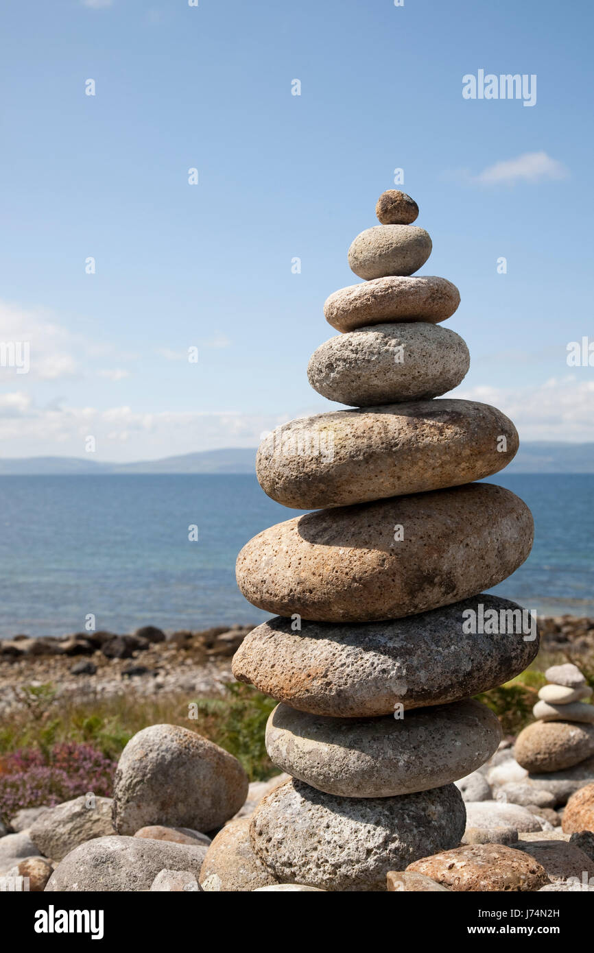 environment enviroment stone stack scotland salt water sea ocean water ...