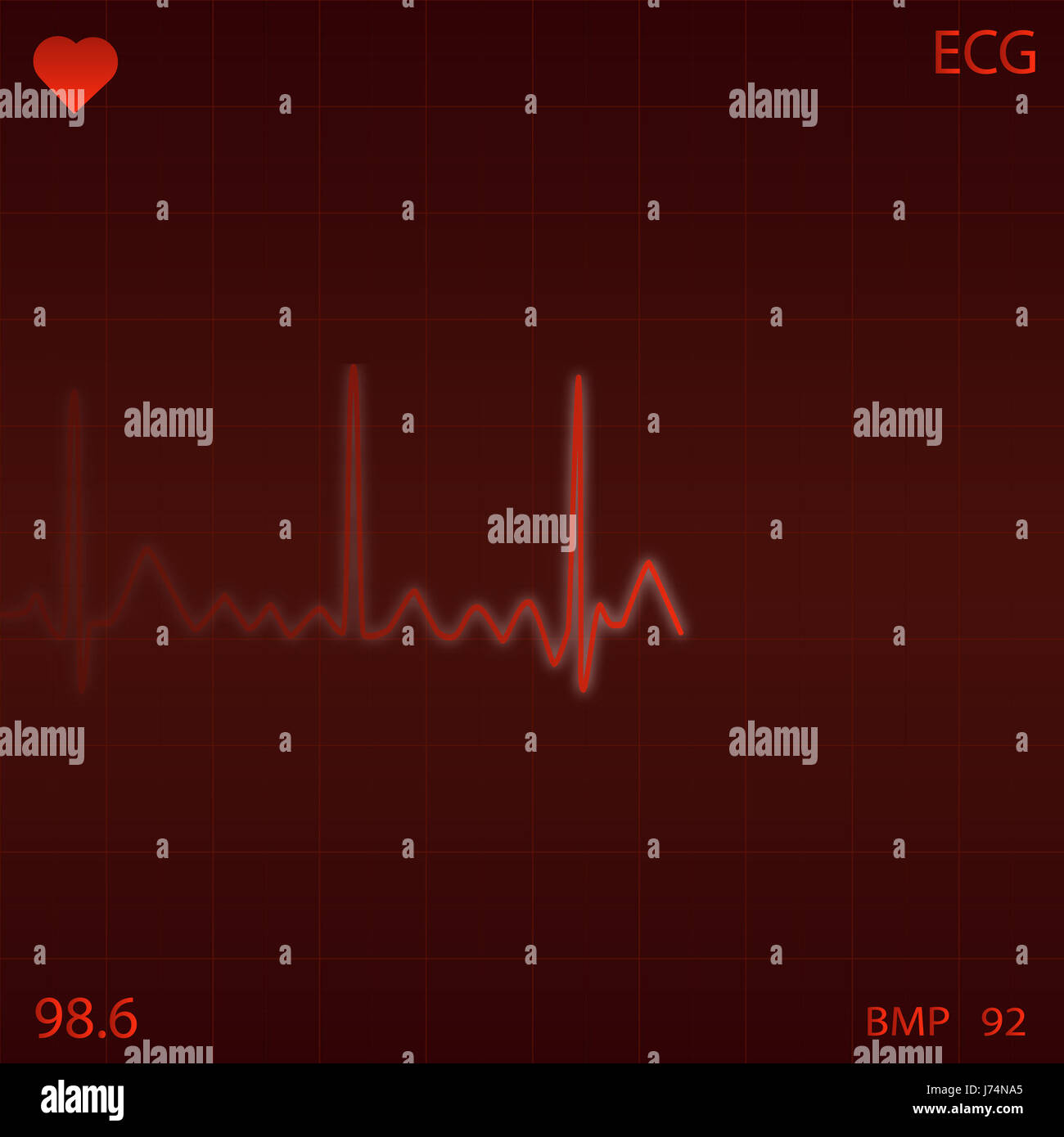 health medicinally medical graphic heart monitor vector graph ...