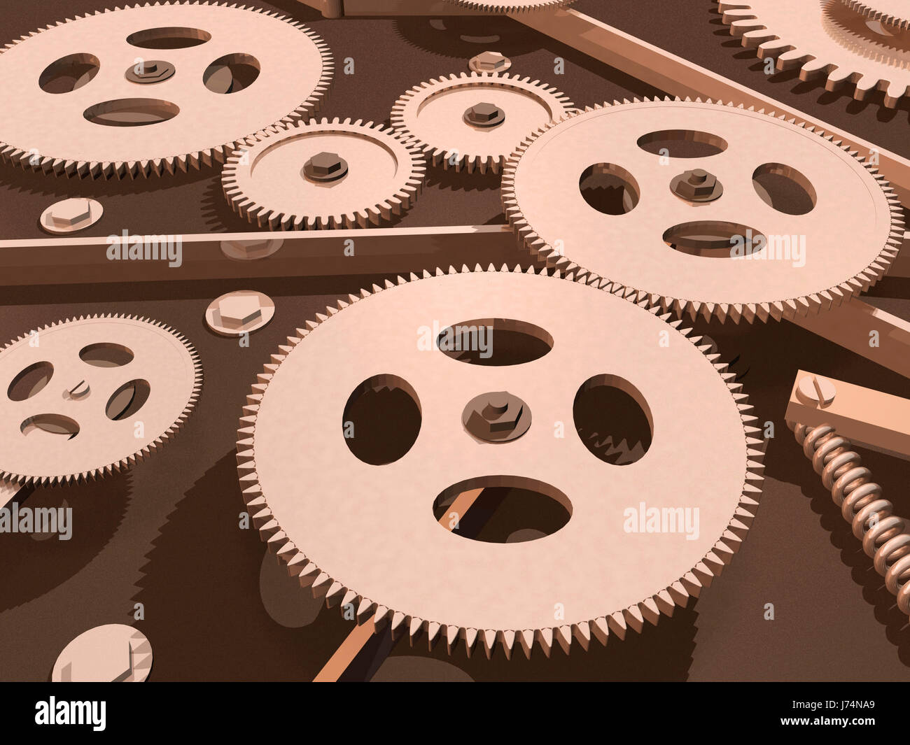 blue industrial energy power electricity electric power gear work ...