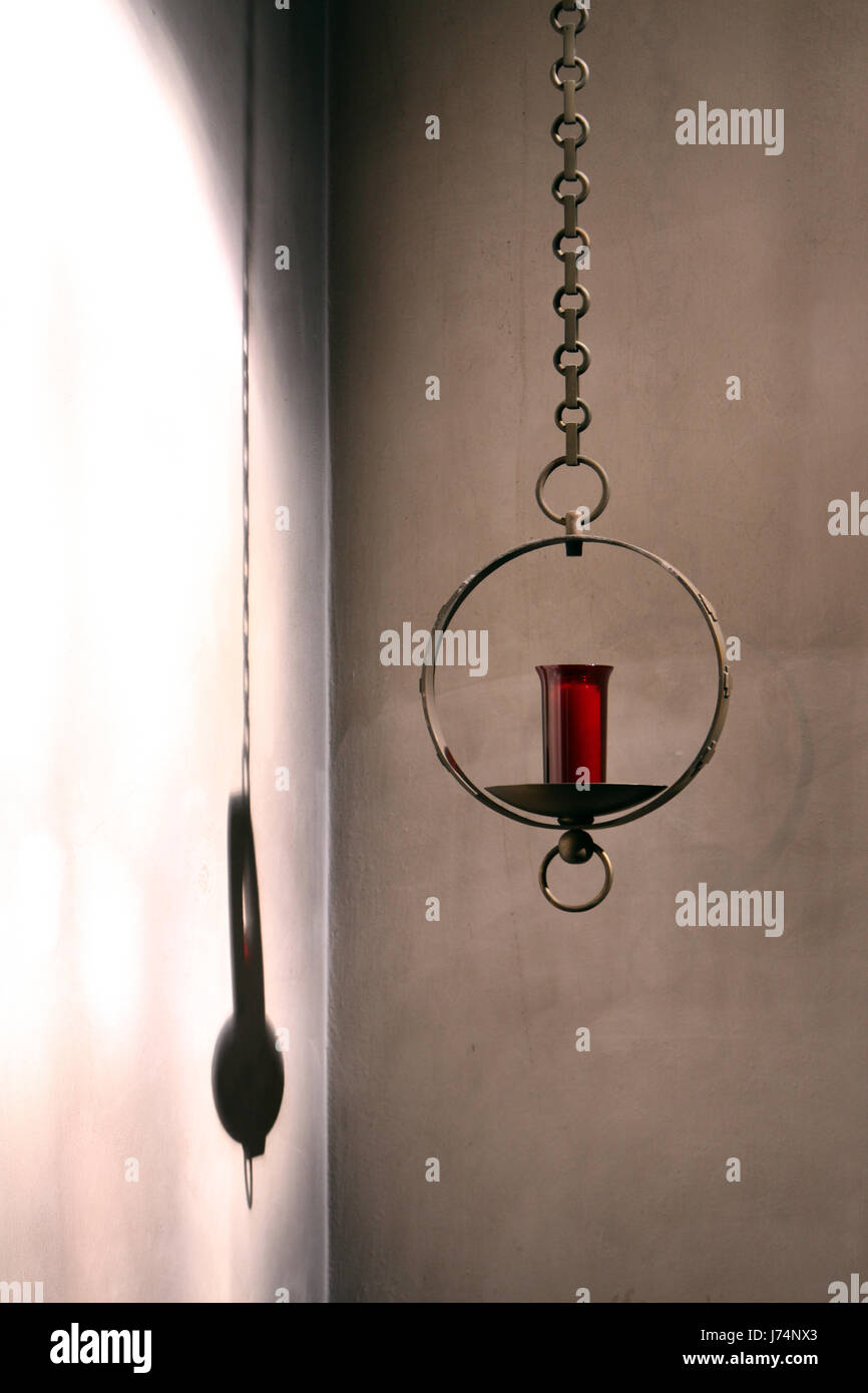 inside indoor photo religion belief church candle chain catholic candle ...