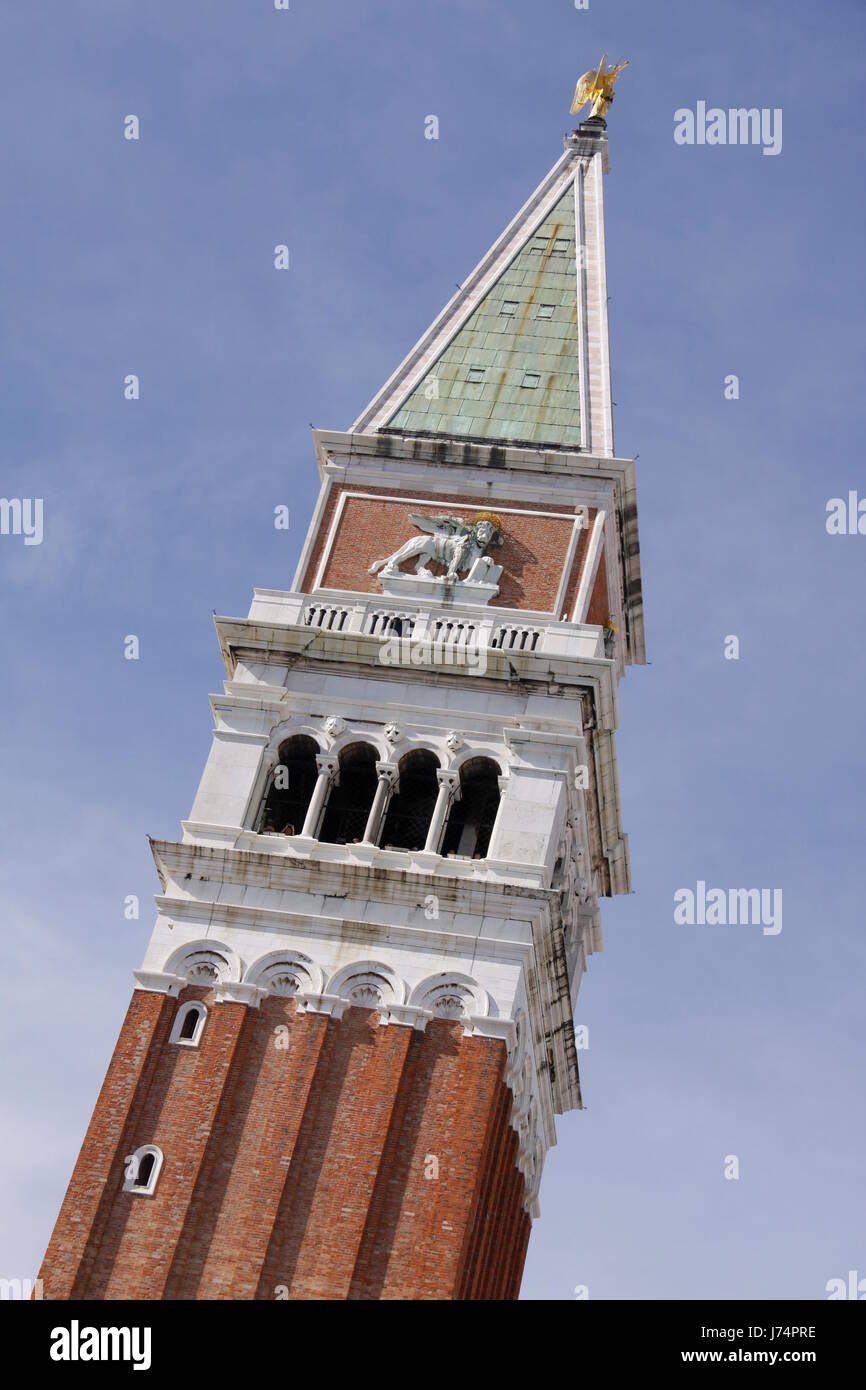 cathedral venice square belfry italy house building tower travel ...