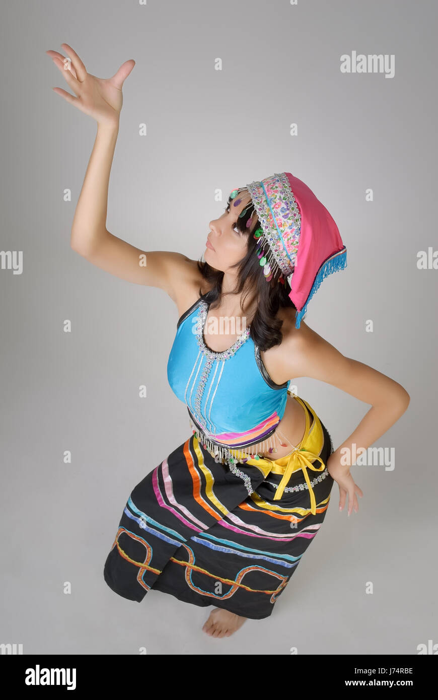 Foreign Girls Dancing Traditional High Resolution Stock Photography and ...