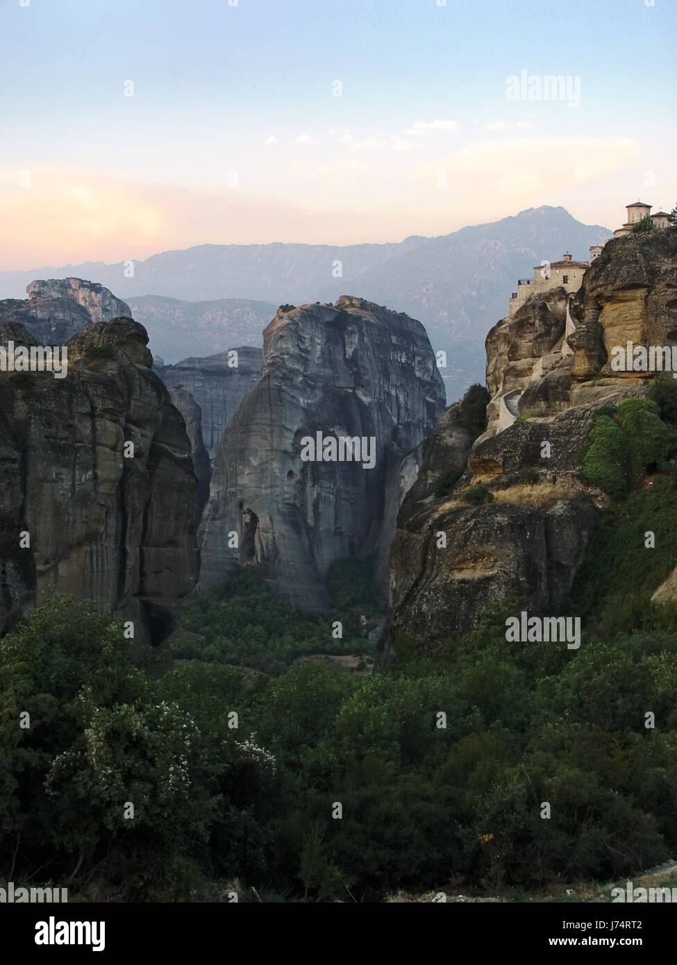 greece rock monastery history praying old travel religion church god ...