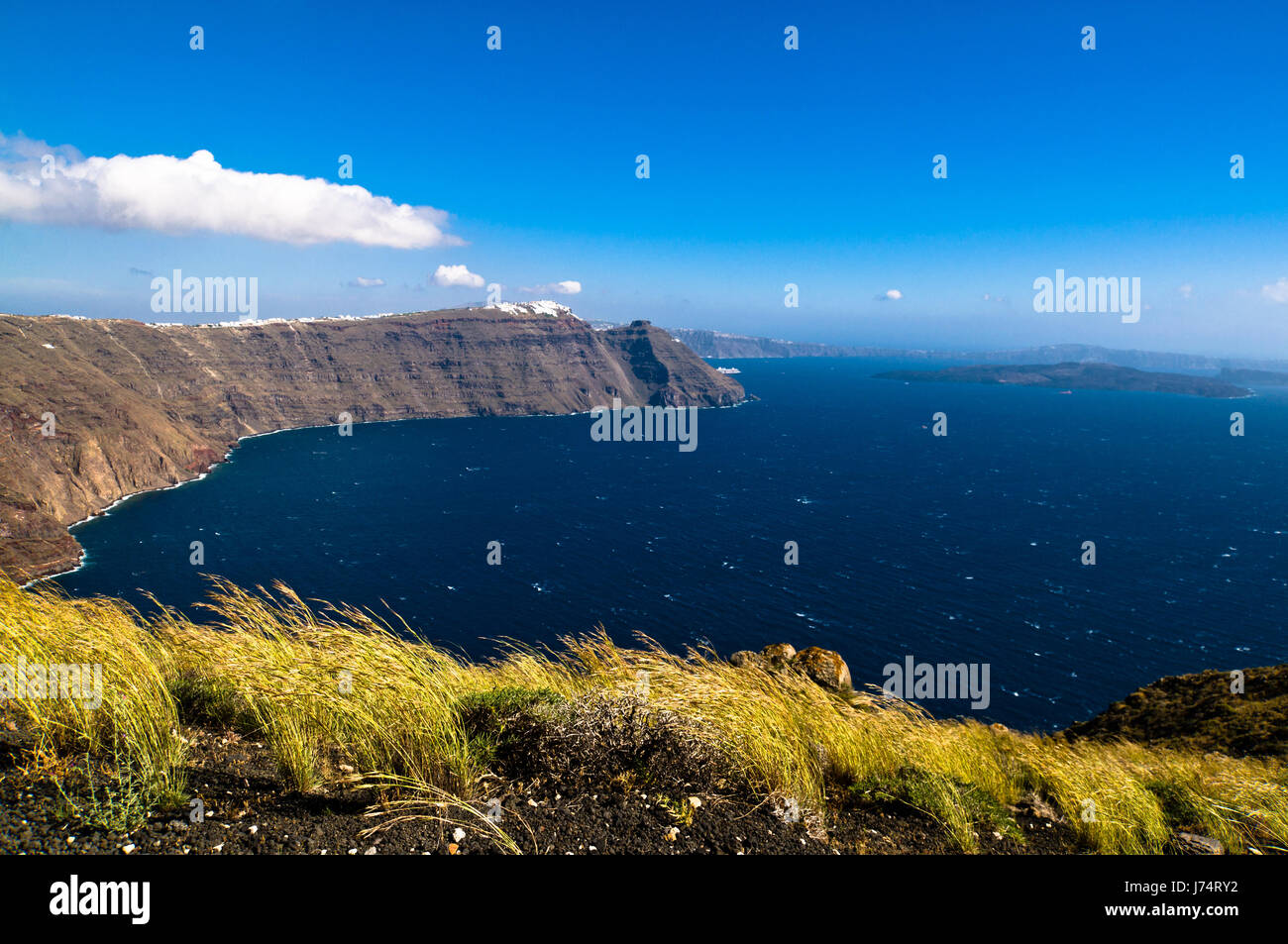 volcanic crater in the wind Stock Photo - Alamy