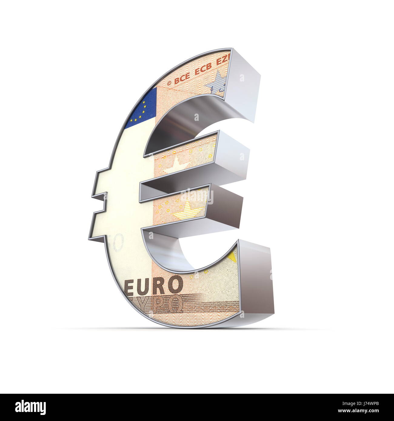 currency euro bright shiny metallic sign pictogram symbol pictograph ...