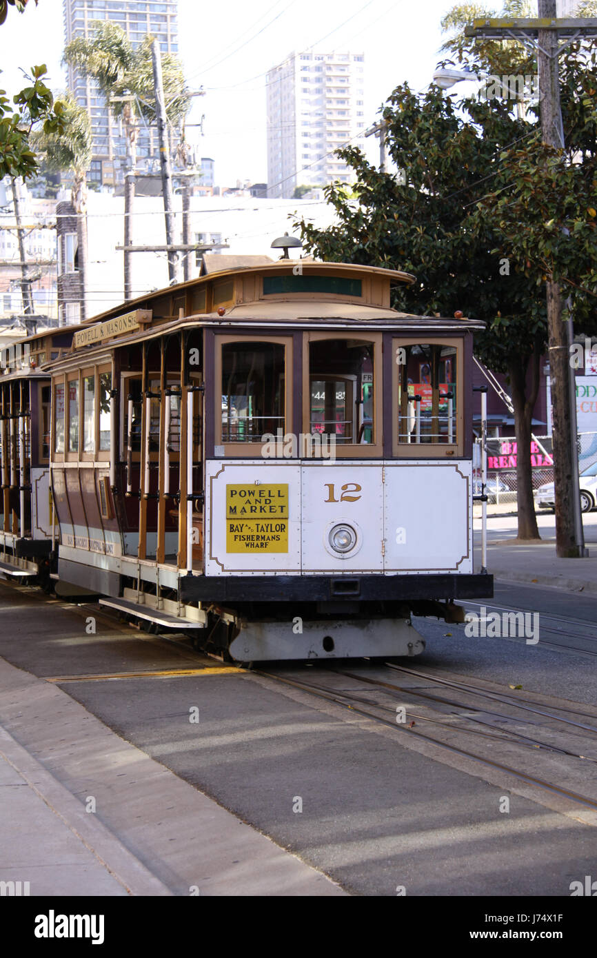 california tram city traffic railway locomotive train engine rolling ...