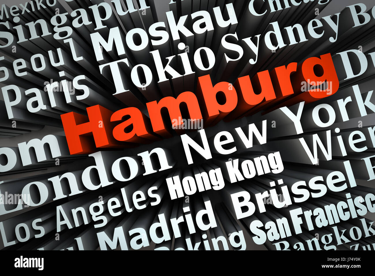 Hamburg schriftzug hi-res stock photography and images - Alamy