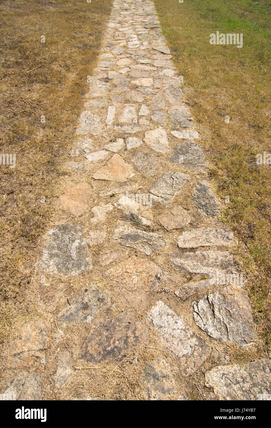 stone road path way street pathway nature walk go going walking travel ...