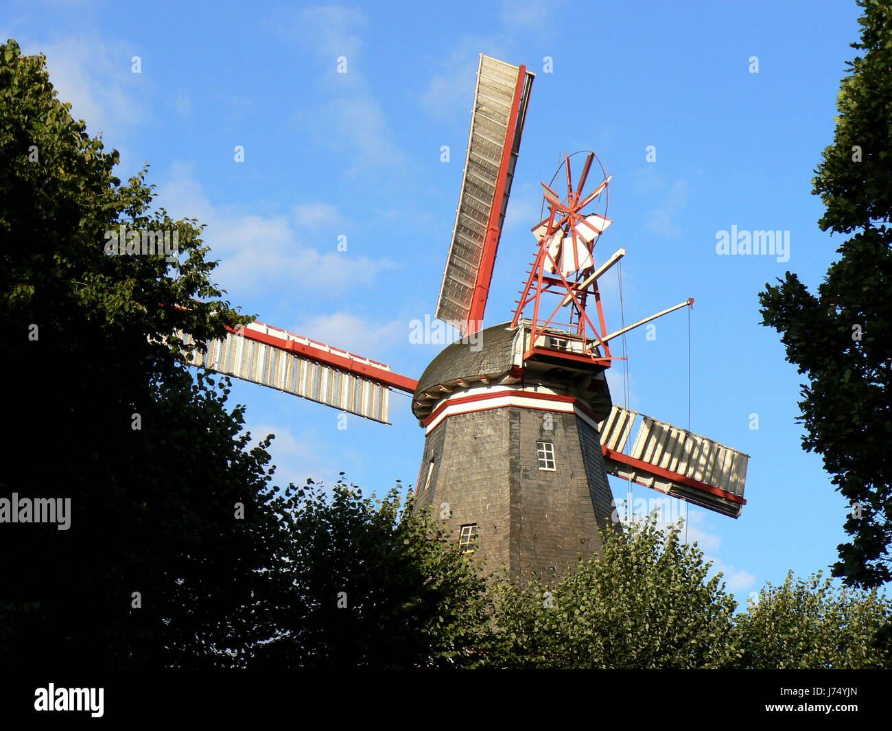 windmill coffee mill bremen historical monument wing sightseeing ...