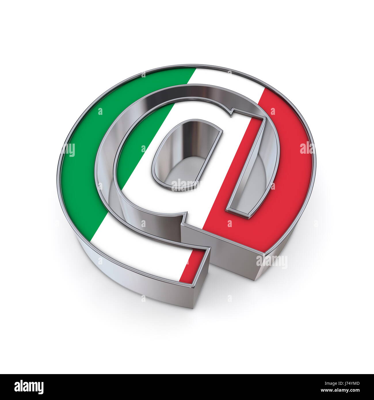 flag email italian banner sign at pictogram symbol pictograph trade ...