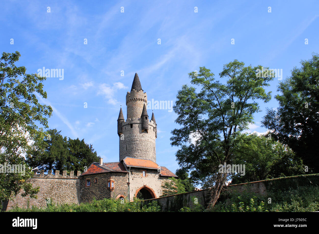 tower castle gate watchtower chateau castle tower historical stone goal ...