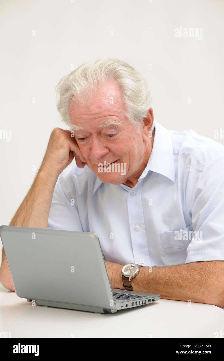 laptop notebook computers computer age pensioner old age pensioner ...