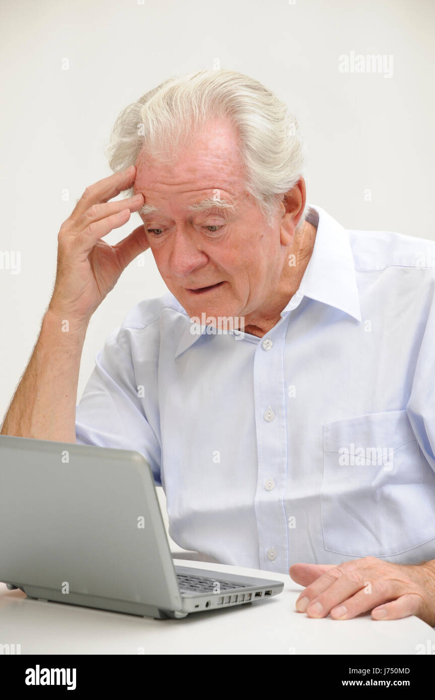 laptop notebook computers computer age pensioner old age pensioner ...