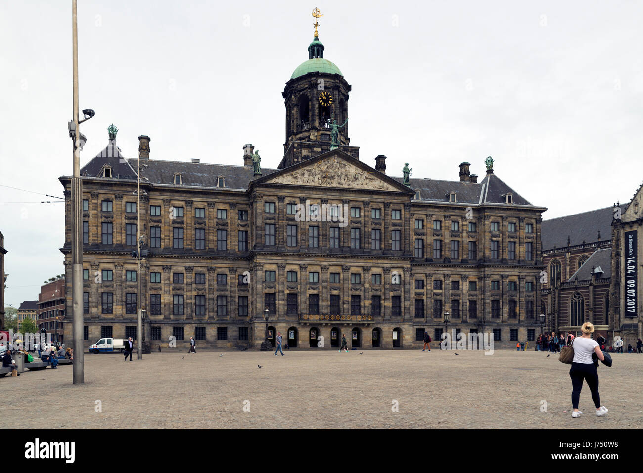 Royal palace of amsterdam dome hi-res stock photography and images - Alamy