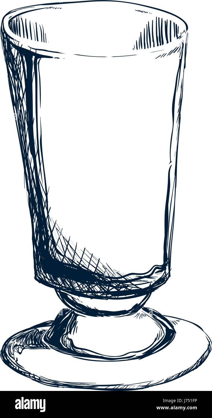 Empty glass draw Stock Vector Image & Art - Alamy