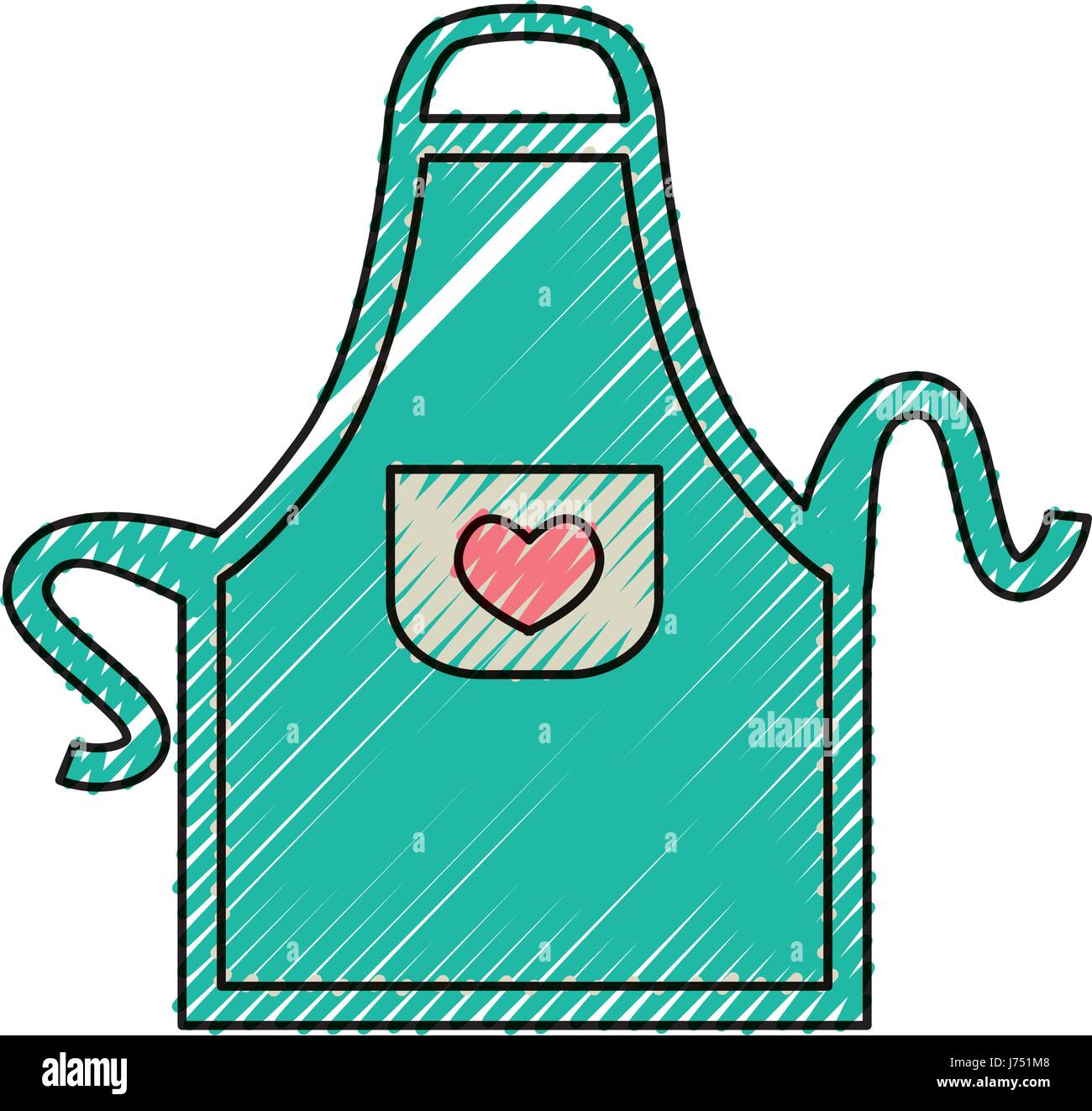 apron cooking clothes Stock Vector Image & Art - Alamy