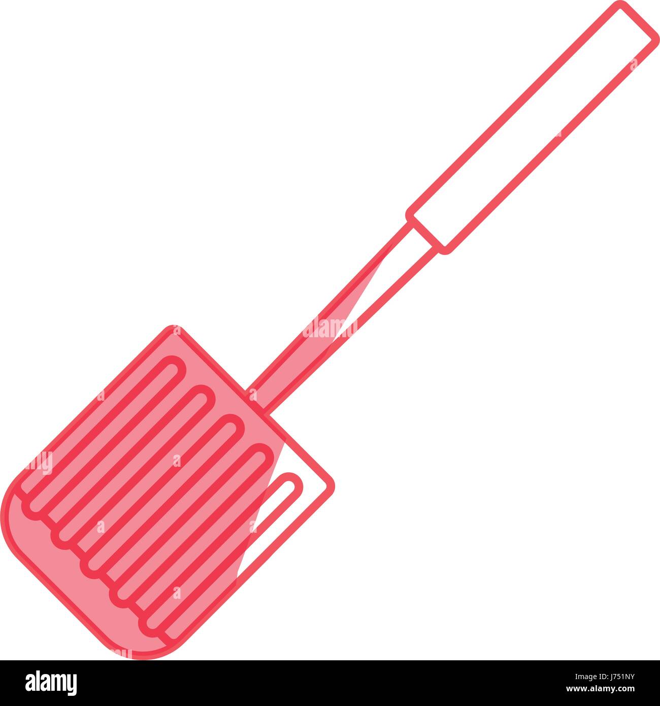 Palette and spatula Stock Vector Images - Alamy