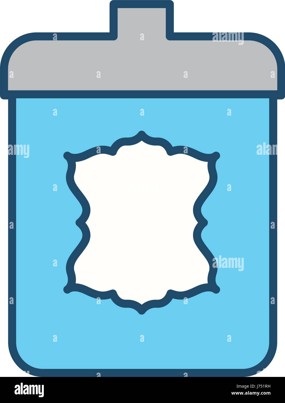 jar emblem object Stock Vector Image & Art - Alamy