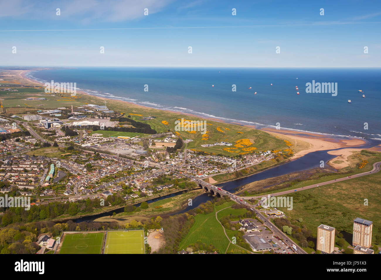 Aberdeen Scotland Aerial High Resolution Stock Photography and Images ...