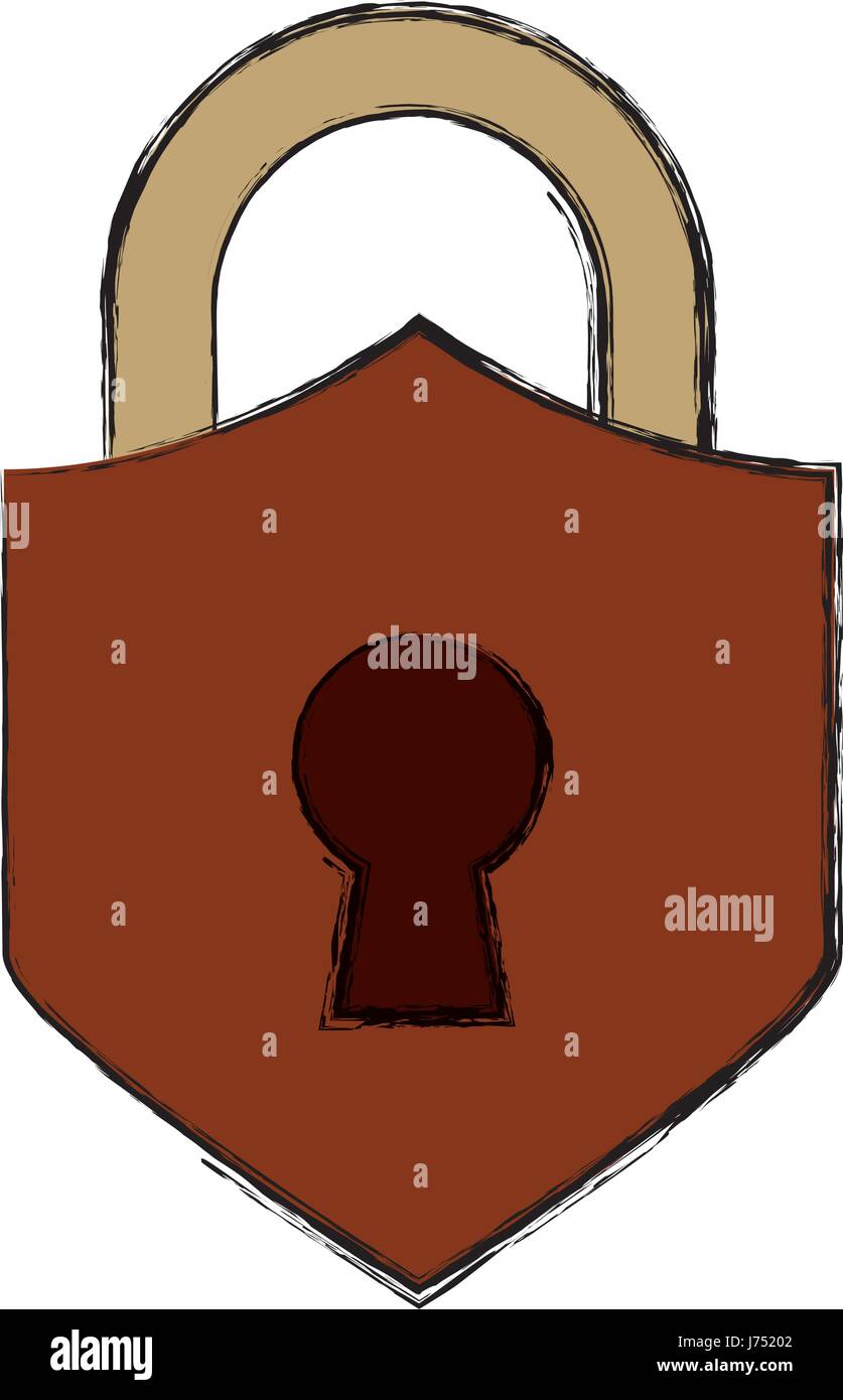 Padlock security symbol Stock Vector Image & Art - Alamy