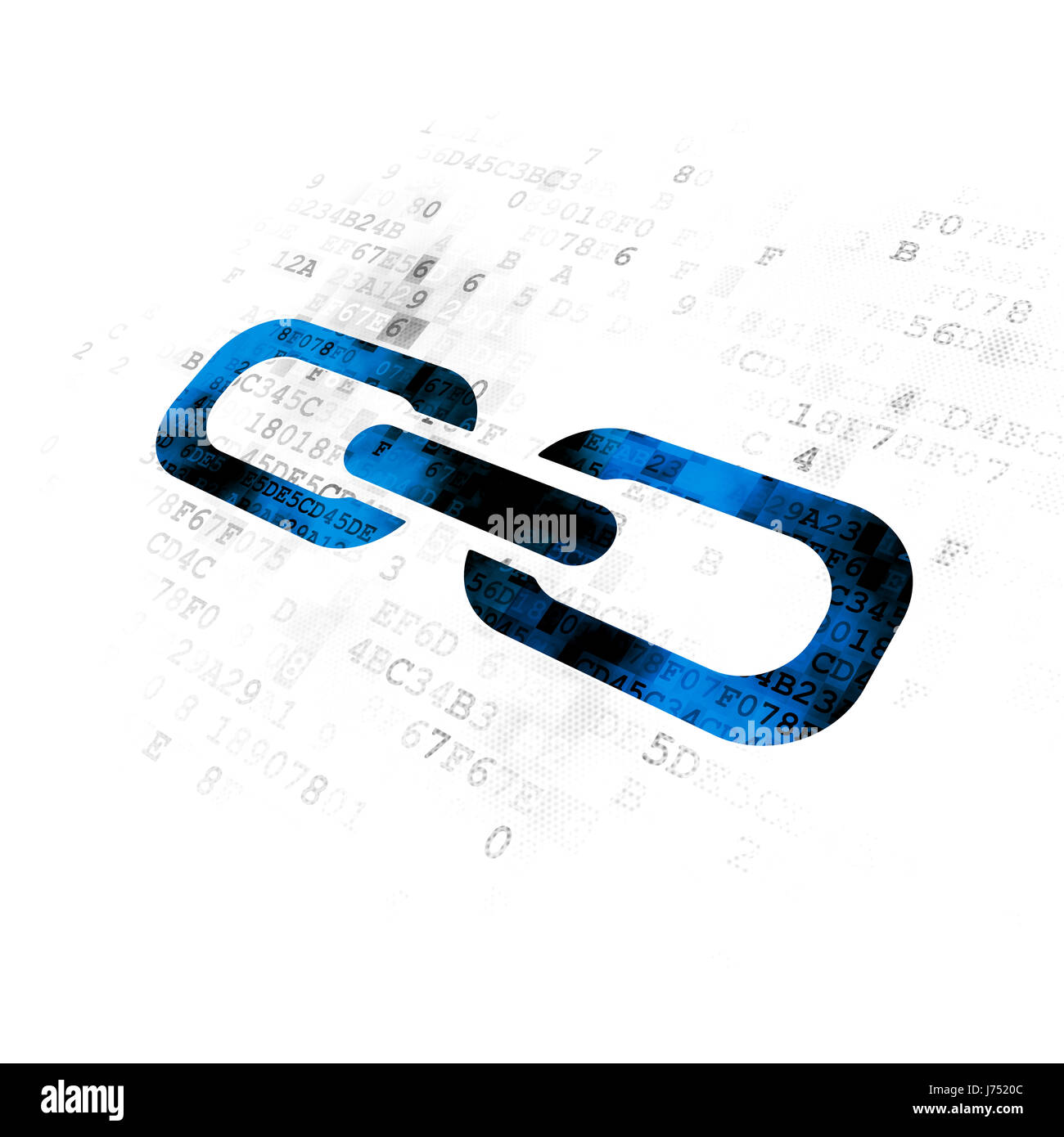 Web design concept: Link on Digital background Stock Photo - Alamy