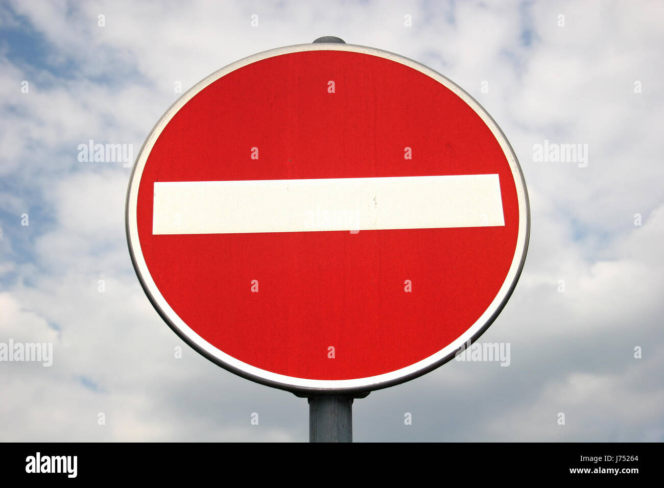 passage forbidden sign (one-way street Stock Photo - Alamy