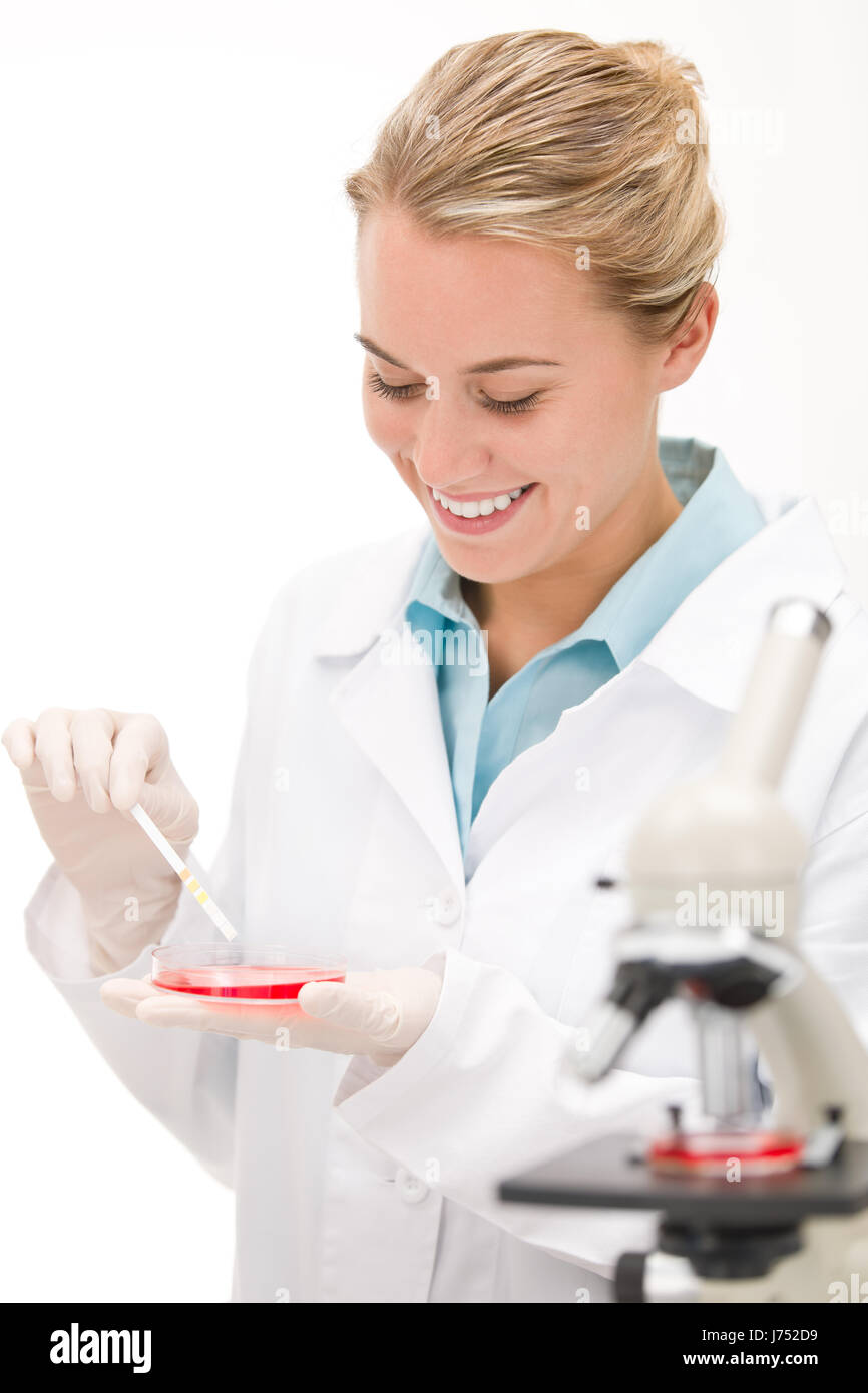 woman experiment research laboratory scientist woman liquid experiment ...