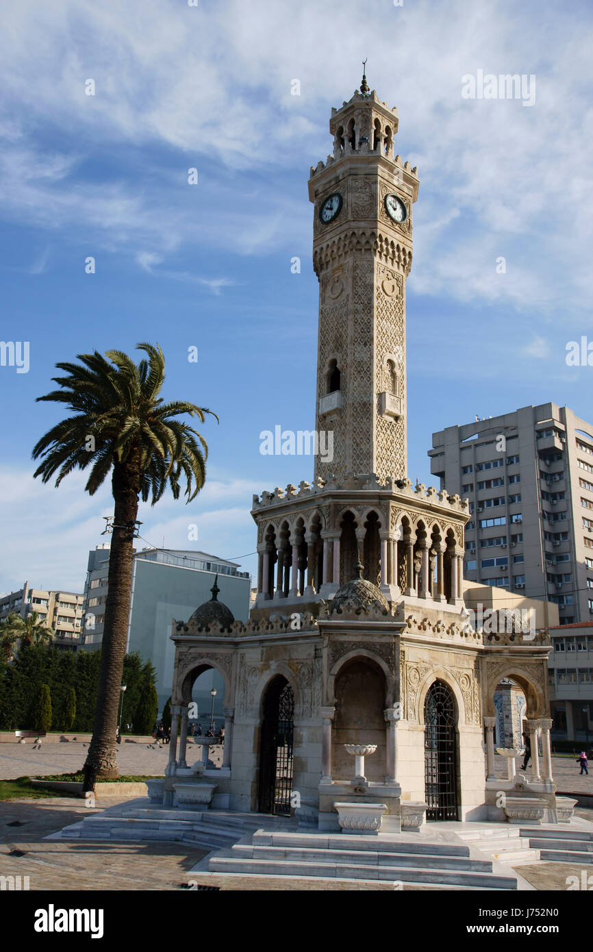 tower clock turkey tower historical city town stone antique arch clock ...