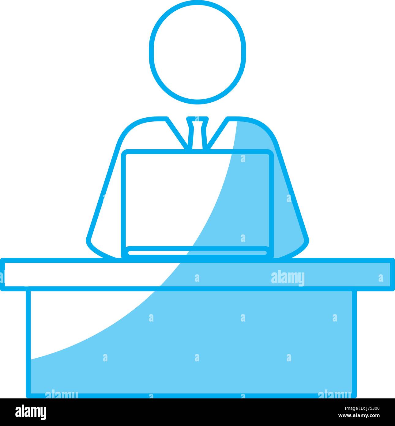 lawyer man icon Stock Vector Image & Art - Alamy