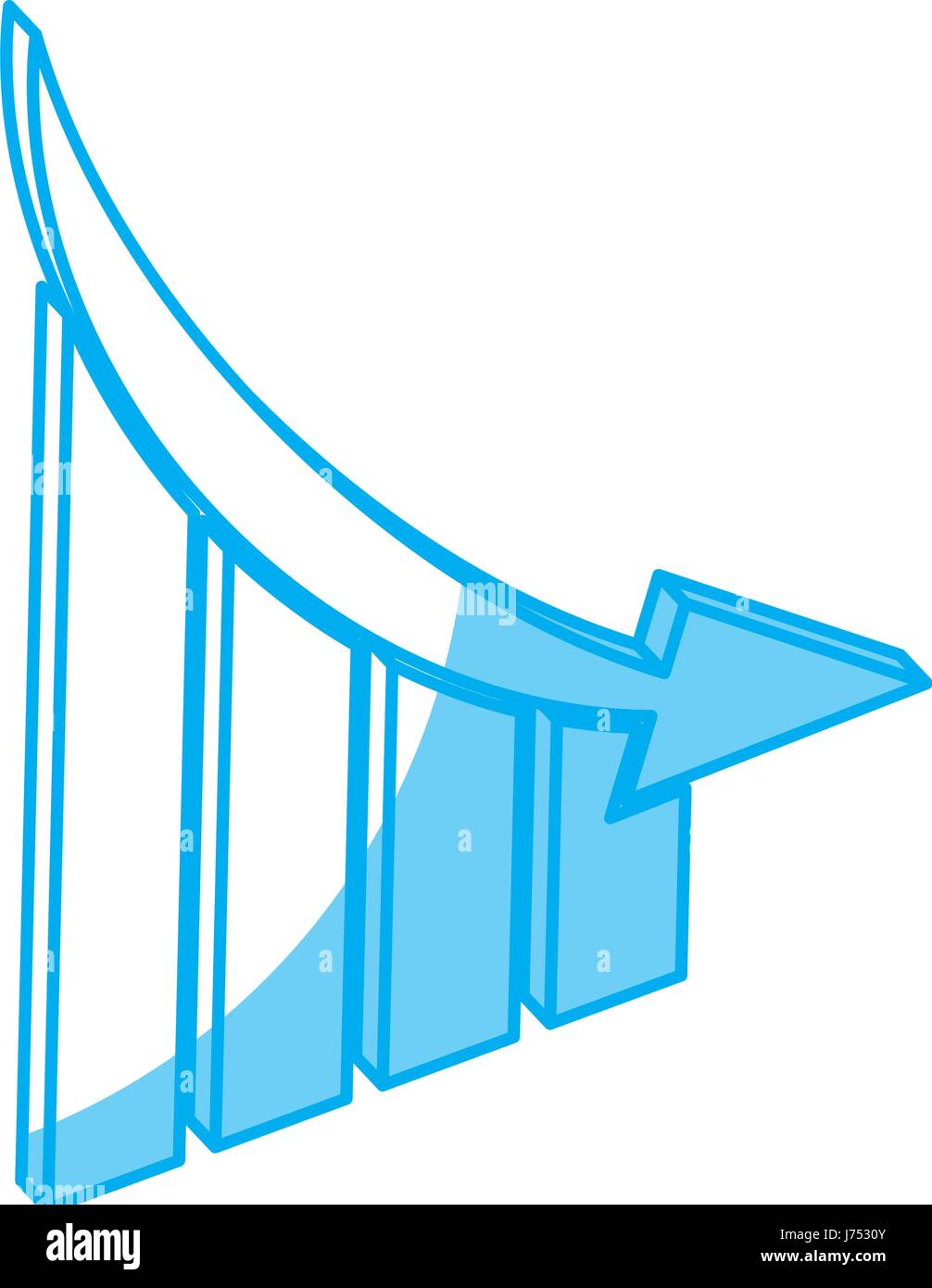 financial chart icon Stock Vector Image & Art - Alamy