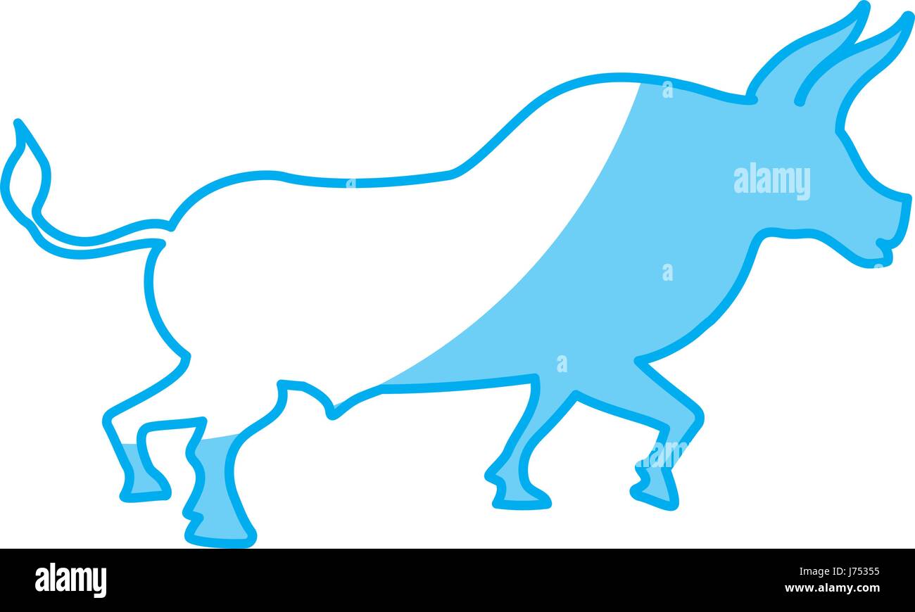 bull icon image Stock Vector Image & Art - Alamy