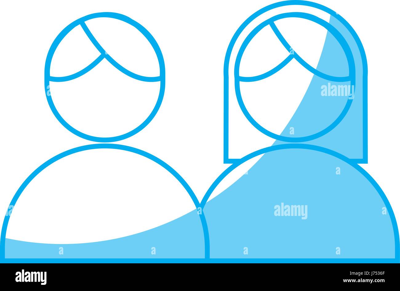 man and woman icon Stock Vector Image & Art - Alamy