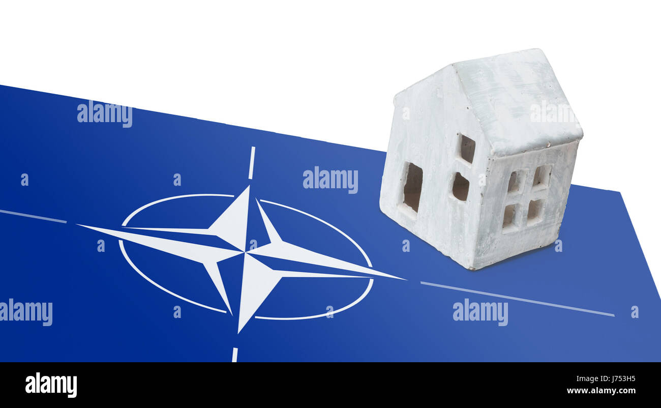 Fabric flag nato hi-res stock photography and images - Alamy