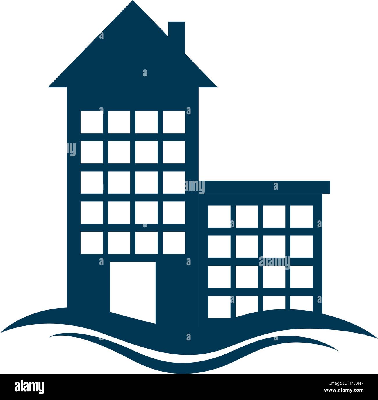 house emblem icon Stock Vector Image & Art - Alamy