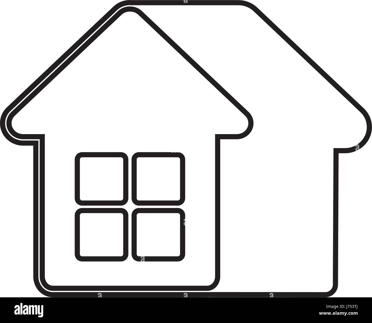 house emblem icon Stock Vector Image & Art - Alamy