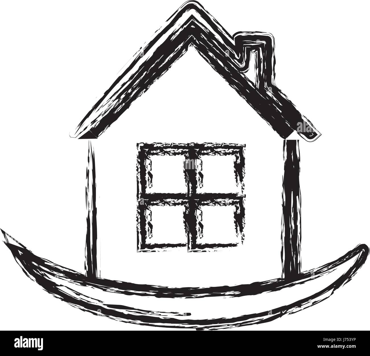 house emblem icon Stock Vector Image & Art - Alamy