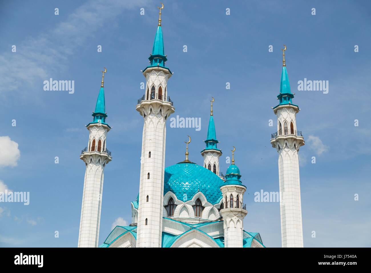 Qolsharif Mosque in Kazan Kremlin Stock Photo - Alamy