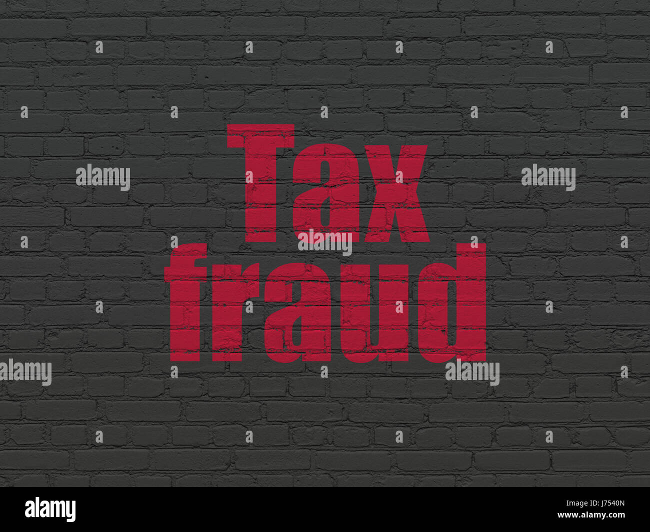 Law concept: Tax Fraud on wall background Stock Photo - Alamy